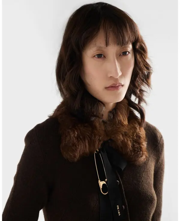 Prada Metal Brooch
