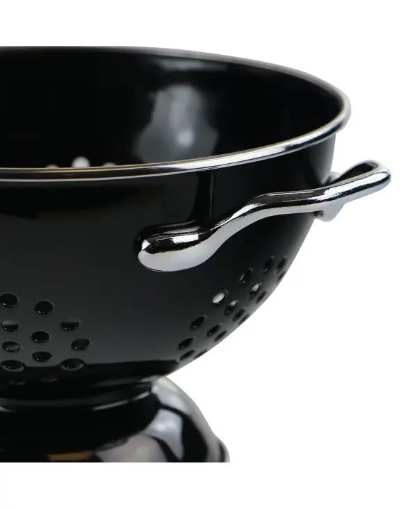 CALYPSO BASIC Power Coated Steel Colander, 1.5 Quart