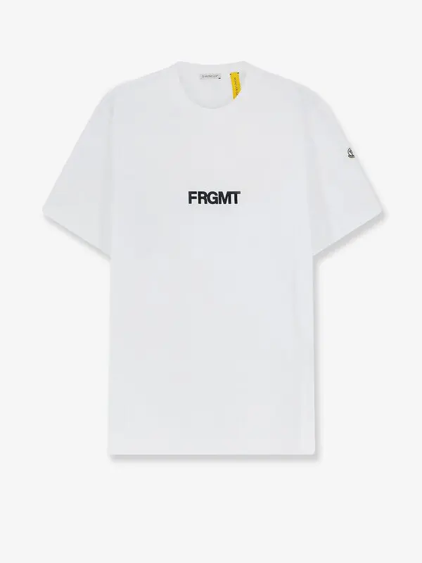 Moncler Tshirt In Cotone Con Stampa