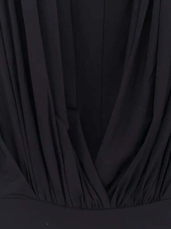 AMAZUIN Rasha Sheer Stretch Jersey Bodysuit