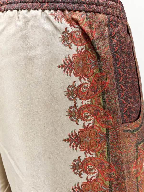 PIERRE-LOUIS MASCIA Aloe Silk Trousers