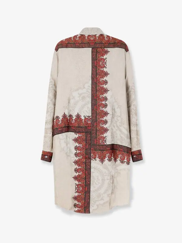 PIERRE-LOUIS MASCIA Silk Chemisier Dress