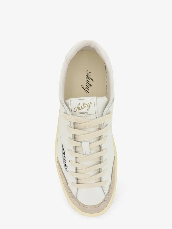 AUTRY Windscape Leather Sneakers With Suede Insert