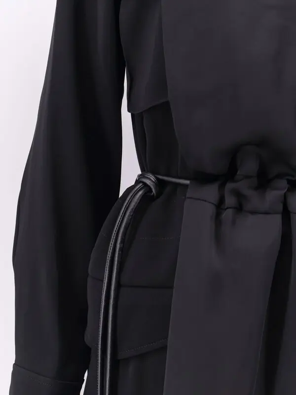 Sacai Dress With Satin Inserts