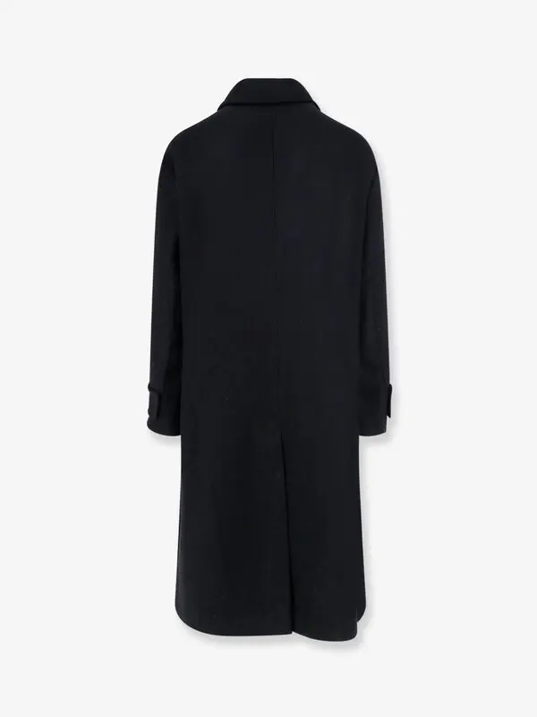 Giorgio Armani Singlebreasted Doublefaced Wool And Cashmere Cloth Coat
