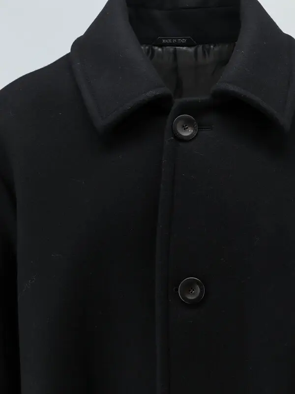 Giorgio Armani Singlebreasted Doublefaced Wool And Cashmere Cloth Coat