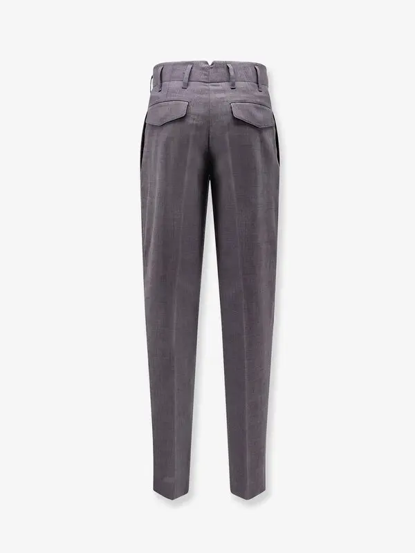 AMI Paris Virgin Wool Trousers