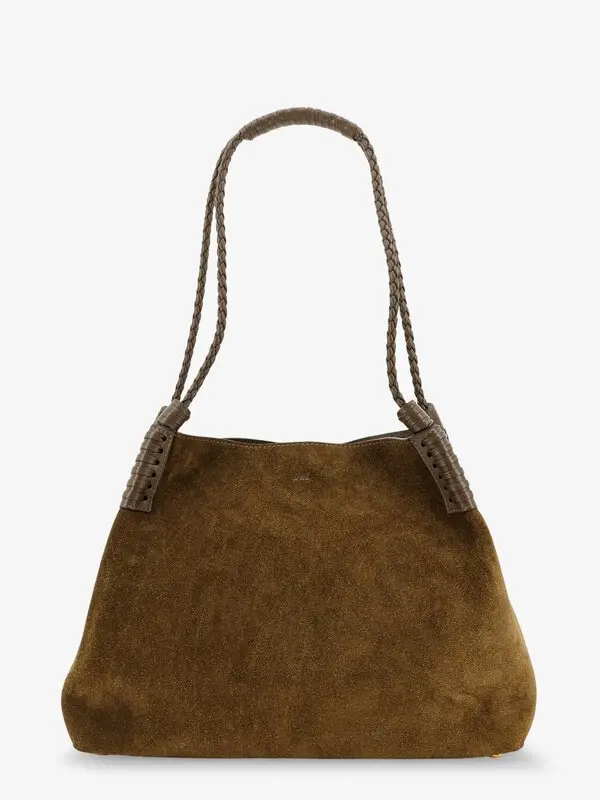 Etro Libra S Arnica Suede Shopping Bag - Brown