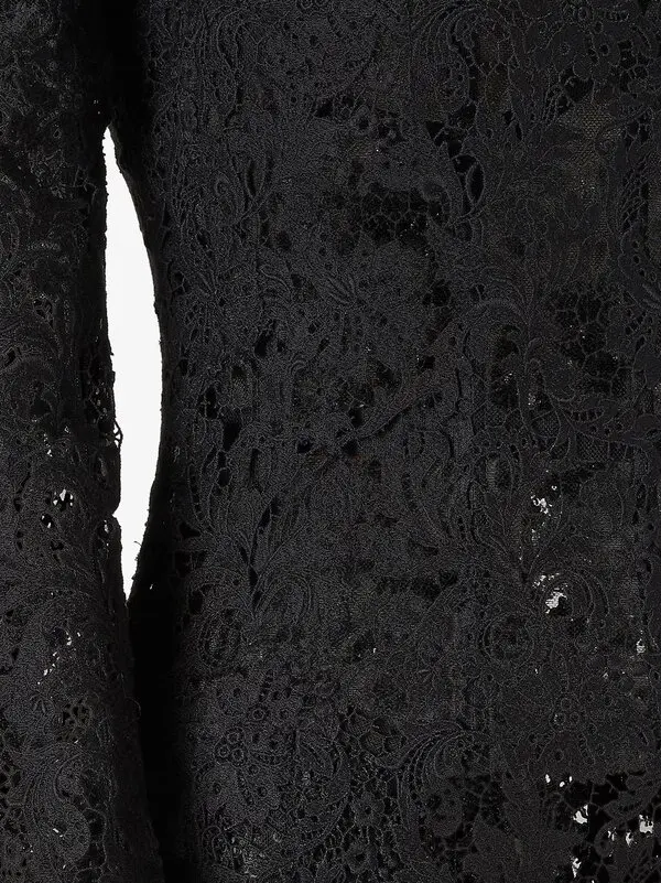 Fendi Macramé Lace Dress