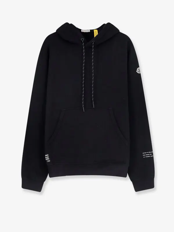 Moncler Cotton Hoodie With Logo
