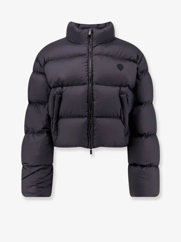 Gucci Crop Fit Down Jacket With Iconic Crest