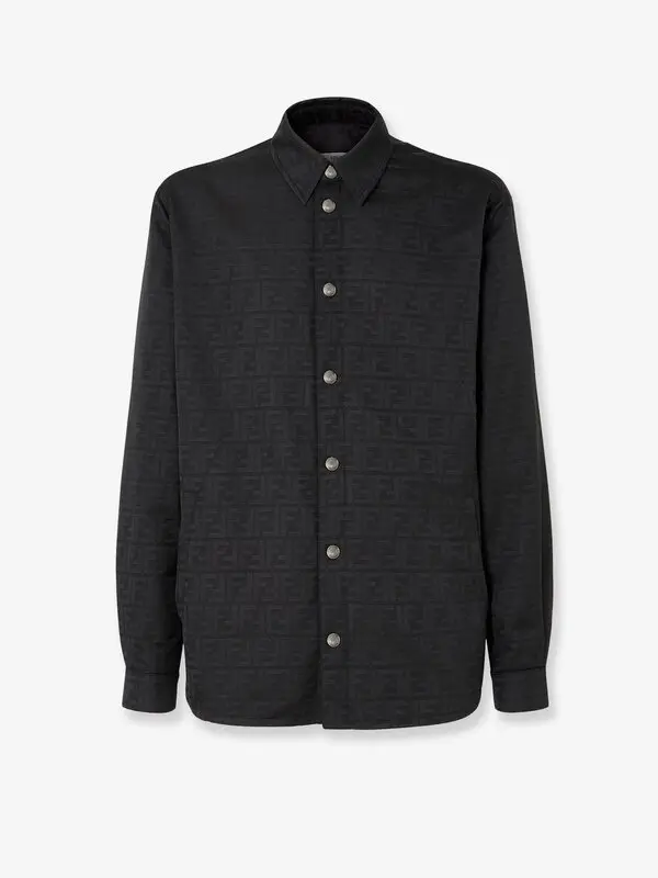 Fendi Ff Zucca Jacquard Nylon Blouson