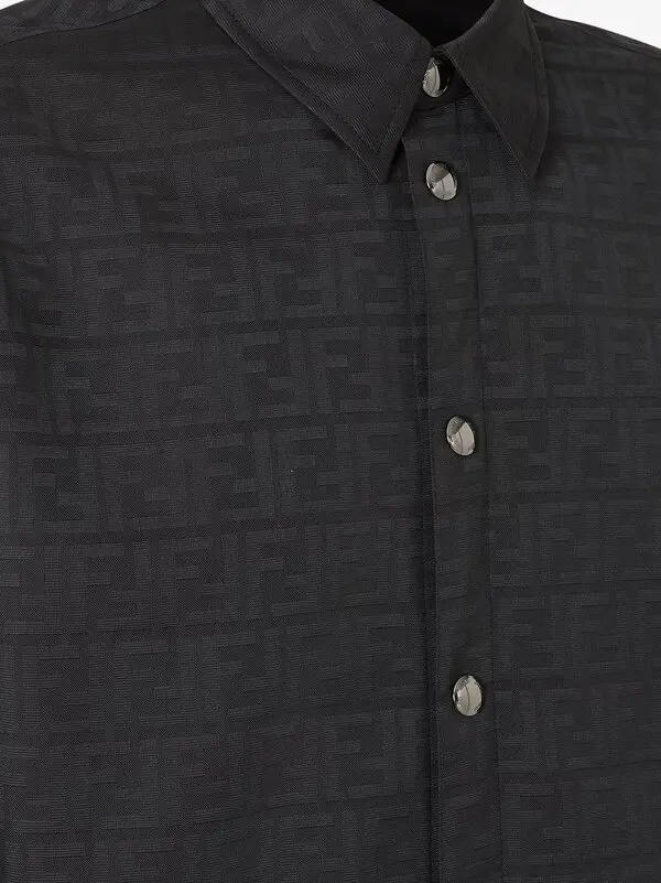 Fendi Ff Zucca Jacquard Nylon Blouson