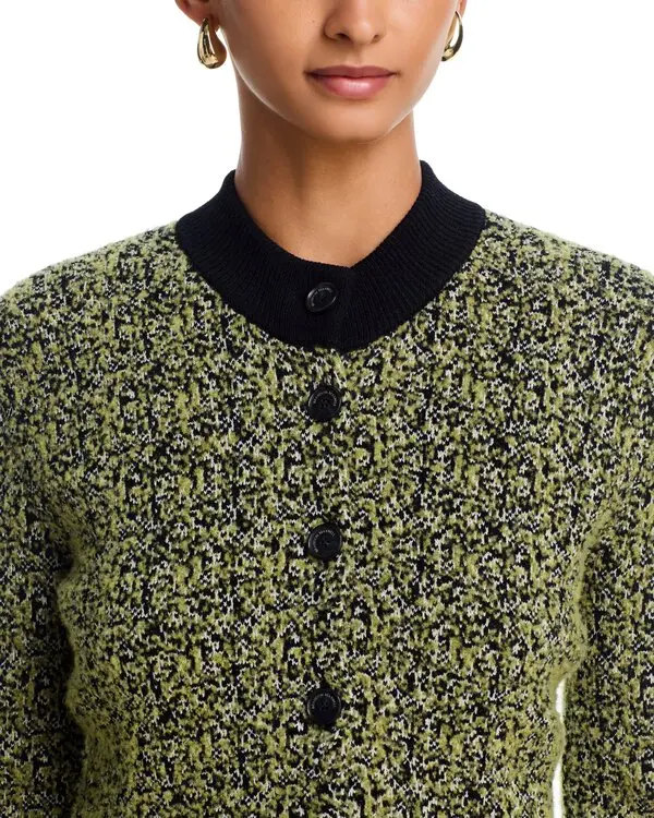 Brandon Maxwell Aubrey Shrunken Cardigan