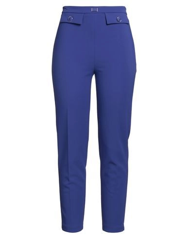 Elisabetta Franchi Pants Taupe Size Polyester, Elastane - Blue