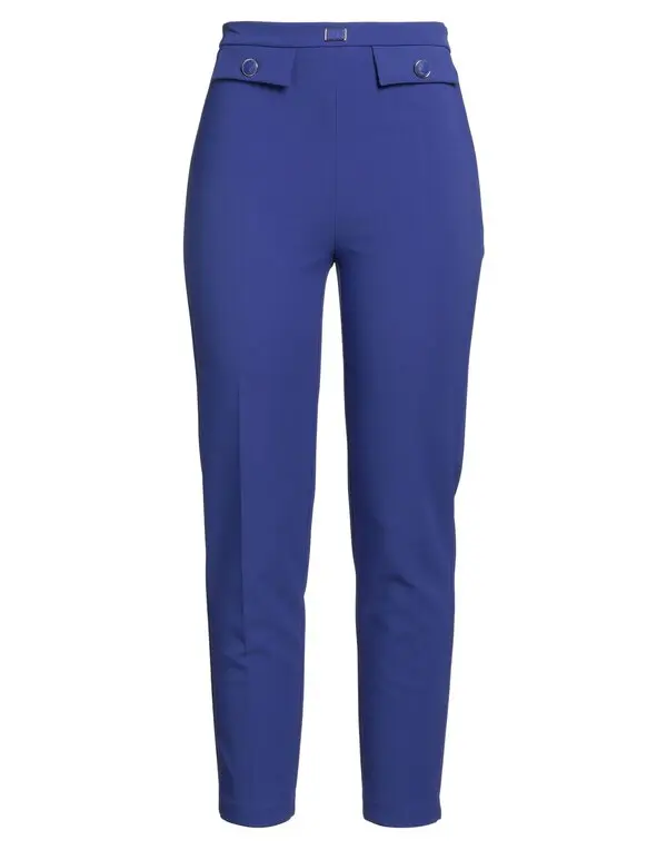 Elisabetta Franchi Pants Taupe Size Polyester, Elastane - Blue