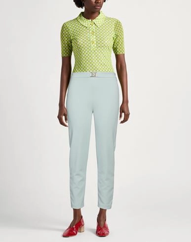 Elisabetta Franchi Pants Sky Size Polyester, Elastane