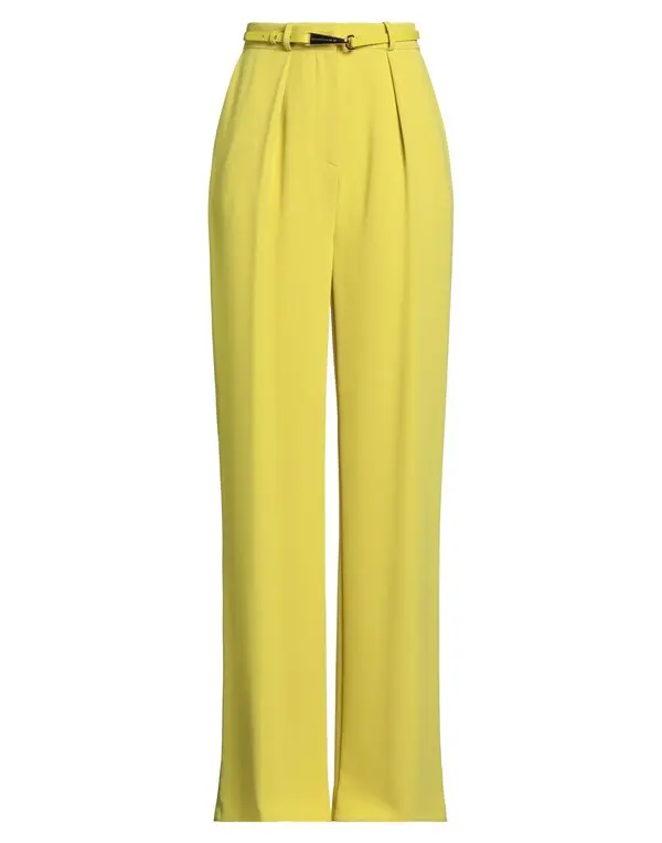 Elisabetta Franchi Pants Lime Size Polyester