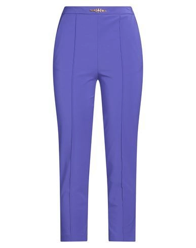 Elisabetta Franchi Pants Size Polyester, Elastane - Blue