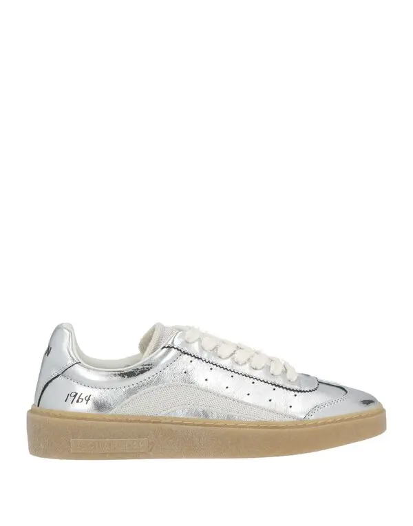 Dsquared2 Sneakers Size Leather, Textile Fibers