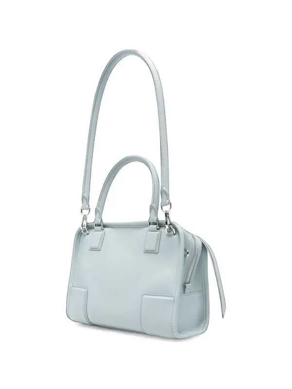 Loewe Amazona 180 Small Leather Handbag - Grey