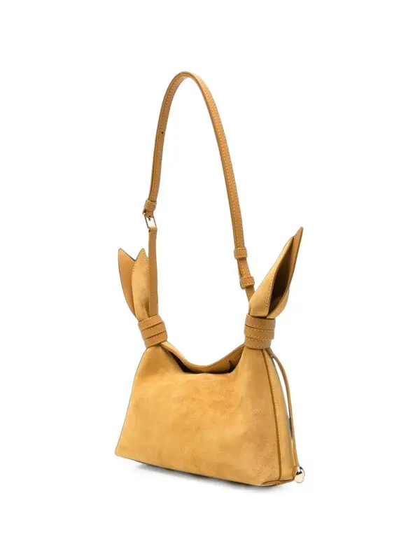 Loewe Scarf Mini Leather Shoulder Bag - Yellow