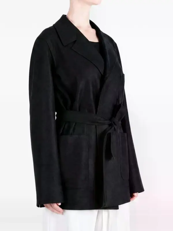 TAIGA TAKAHASHI Belted Notch-lapel Jacket