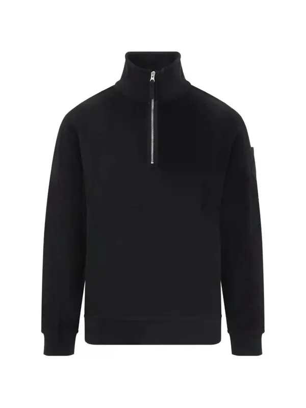 C.P. COMPANY Lens-detail Quarter-zip Sweatshirt