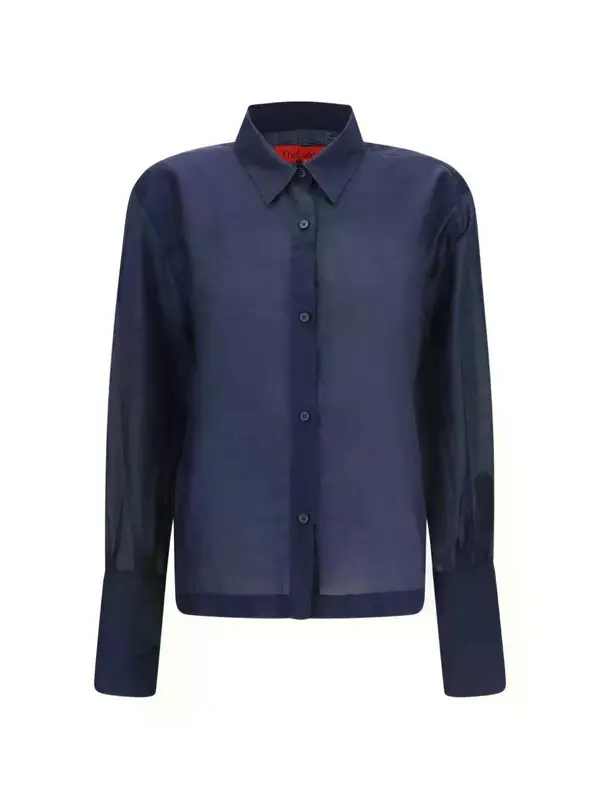 THELATEST Codie Sheer Long-sleeve Shirt