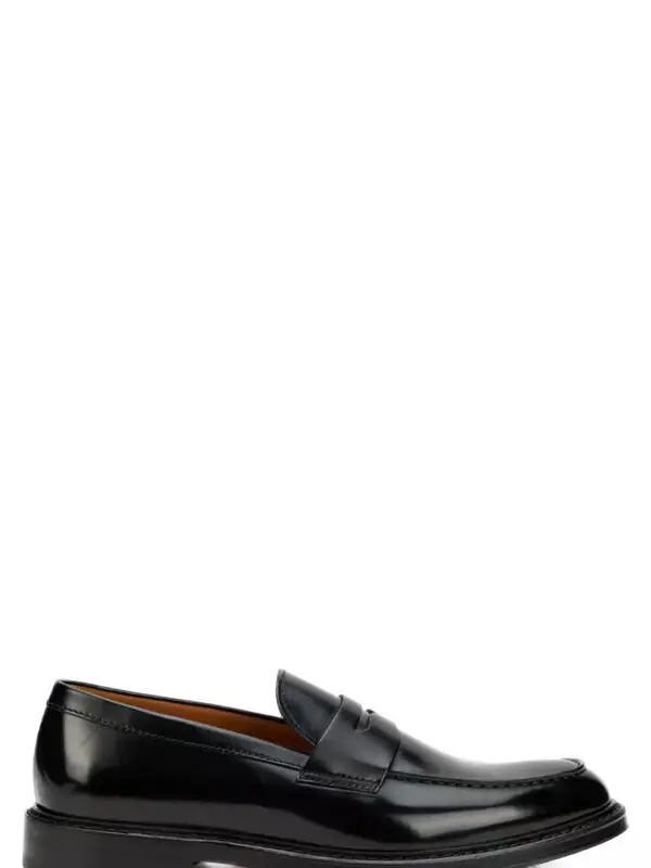DOUCAL'S Polished Leather Loafers