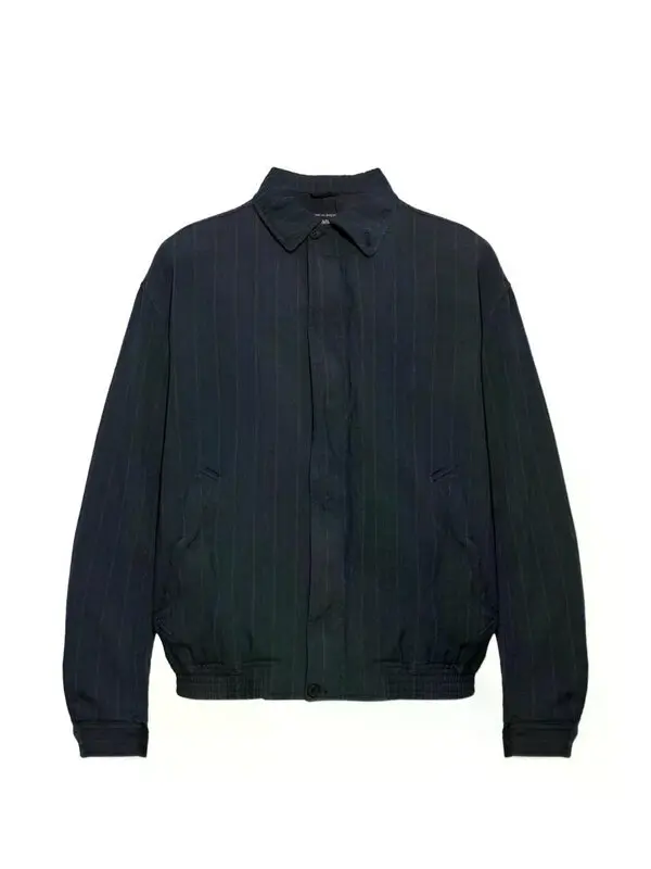 Comme Des Garçons Pinstripe-pattern Jacket