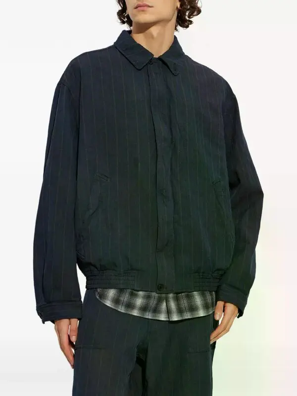 Comme Des Garçons Pinstripe-pattern Jacket
