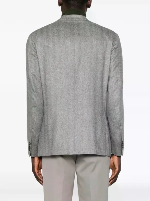 Corneliani Whisper Herringbone Blazer