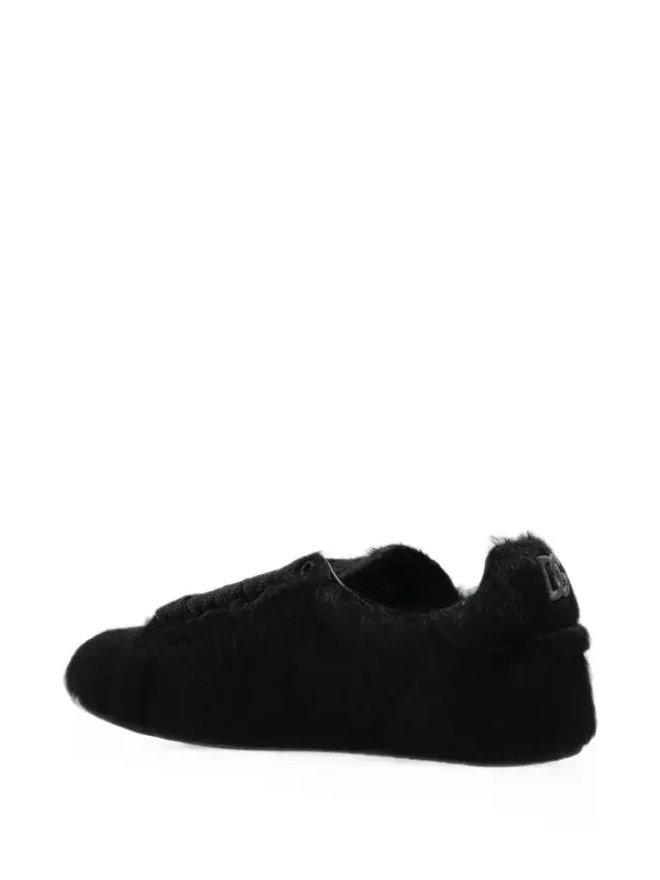 Dolce & Gabbana Fur-textured Sneakers