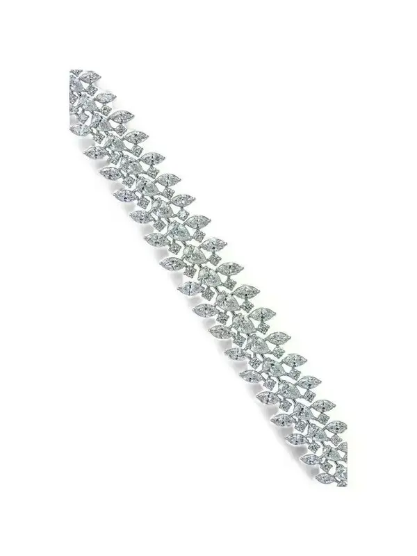 ARZANO Triple-row Diamond Bracelet