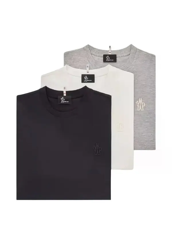 Moncler Logo-patch T-shirts