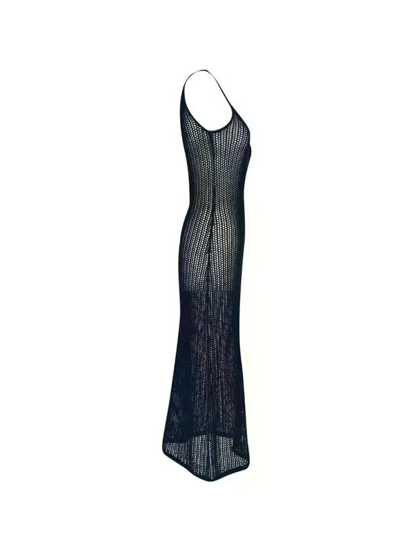 Theory 2020s Open-knit Crochet Dress