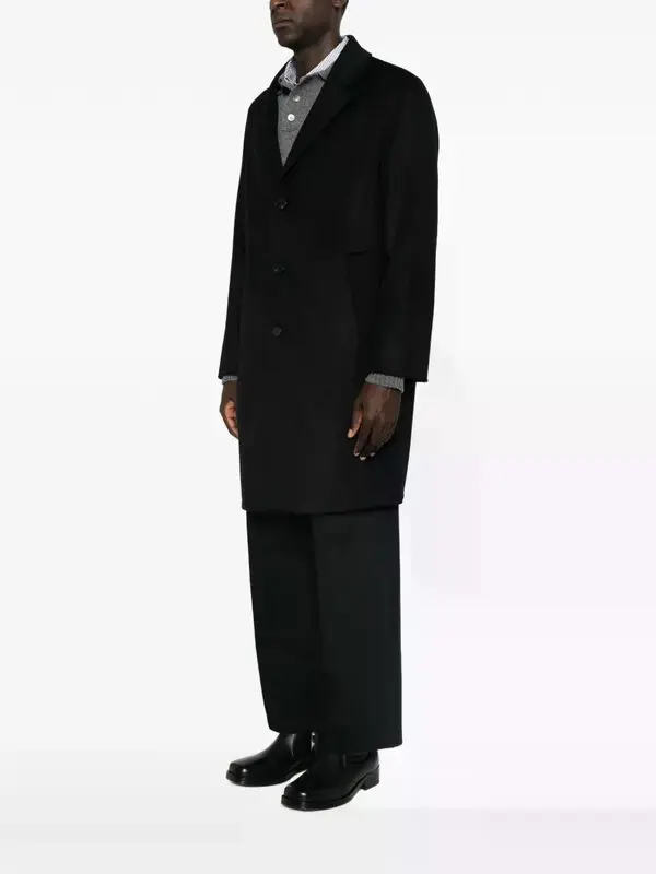 AMARANTO Single-breasted Notched-lapel Coat