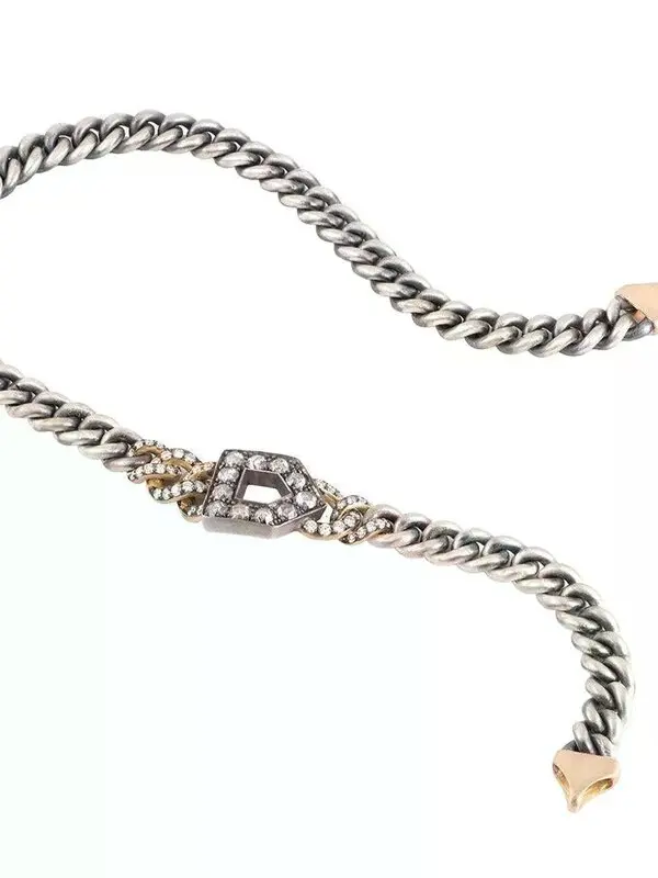 SYLVA & CIE Embellished Diamond Double Wrap Bracelet
