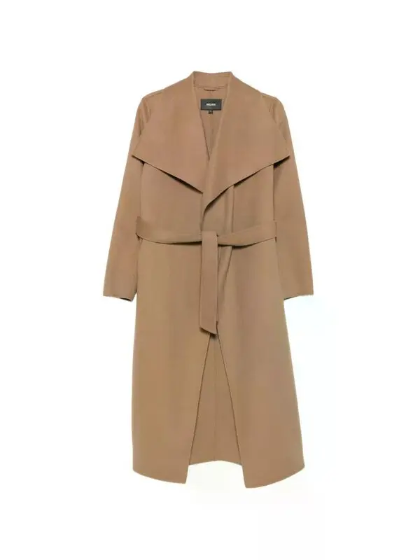 Mackage Mai Belted Wool Coat - Neutrals