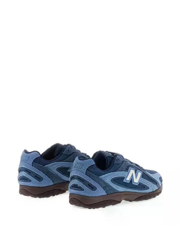NEW BALANCE Suede Panelled Sneakers - Blue
