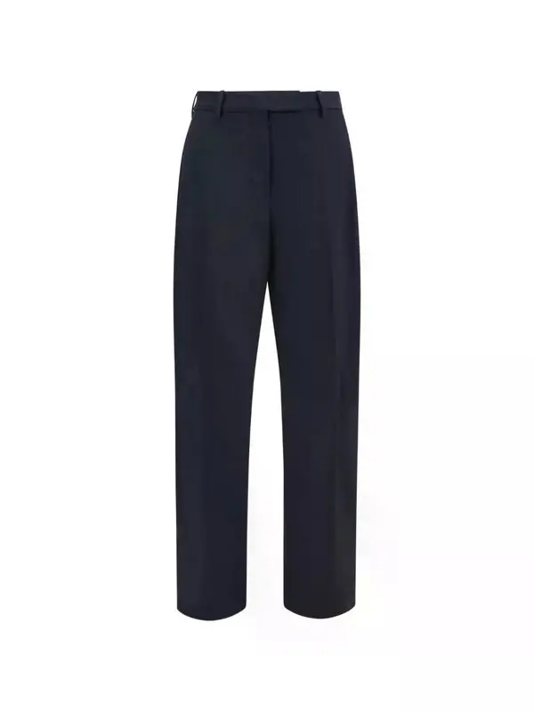 THELATEST Wool Tailored Trousers - Blue