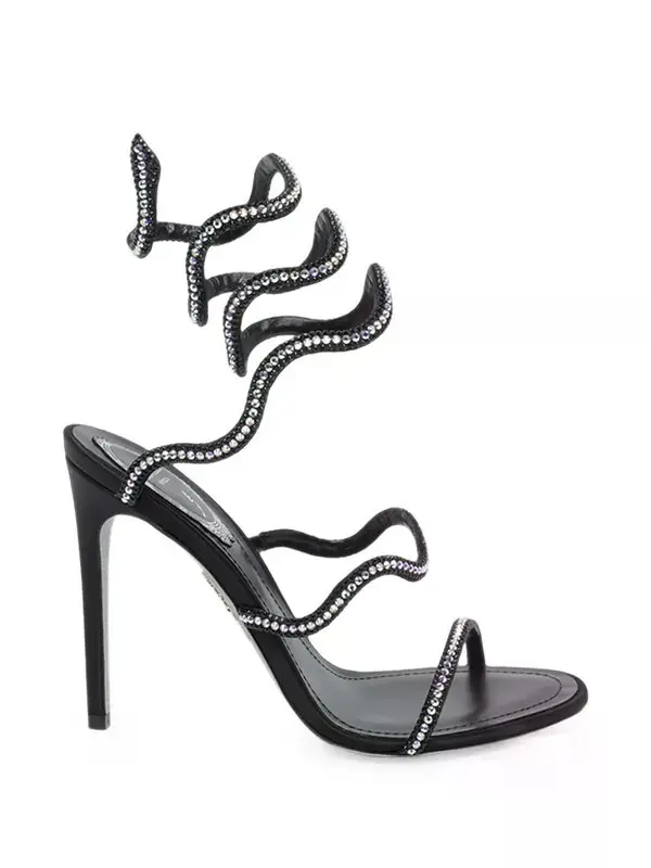 Rene Caovilla Crystal-embellished Sandals