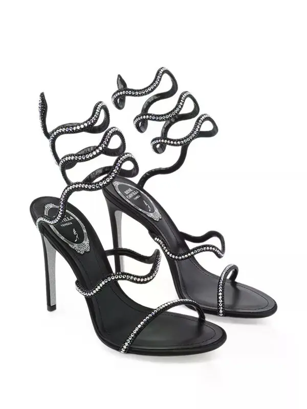 Rene Caovilla Crystal-embellished Sandals
