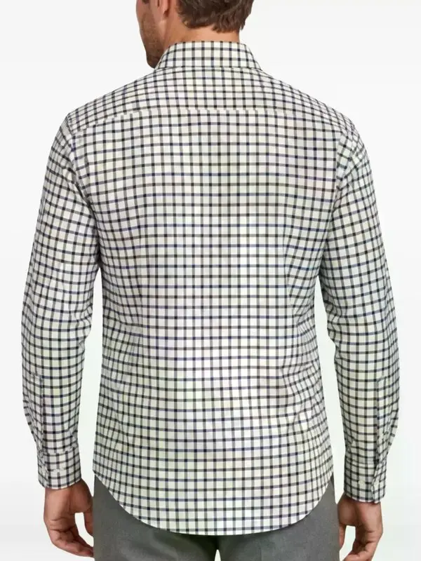 DEPERLU Check-pattern Shirt
