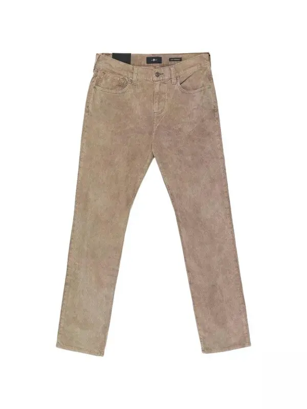 7 For All Mankind Straight-leg Corduroy Trousers