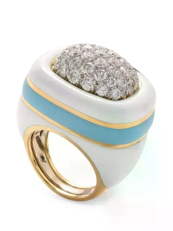 David Webb Cabana Diamond Ring