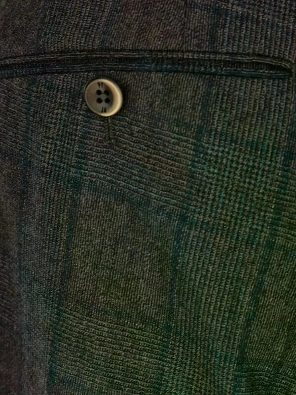 PT TORINO Check-pattern Tailored Trousers