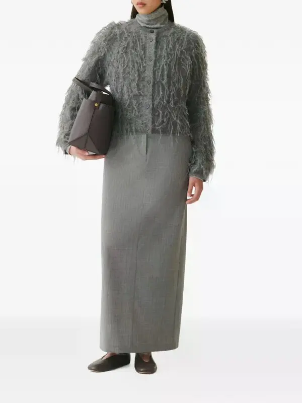 Fabiana Filippi Rear-slit Skirt