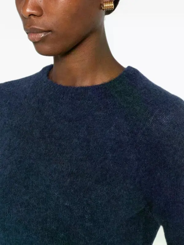 BASE MILANO Crew-neck Wool Sweater